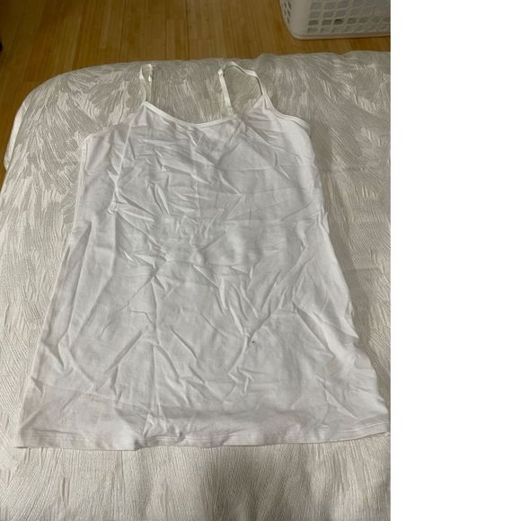 Tops | Basic Whitecami Tank Top | Poshmark